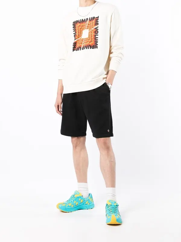 COUNTY OF MILAN Slogan-print Cotton Sweatshirt