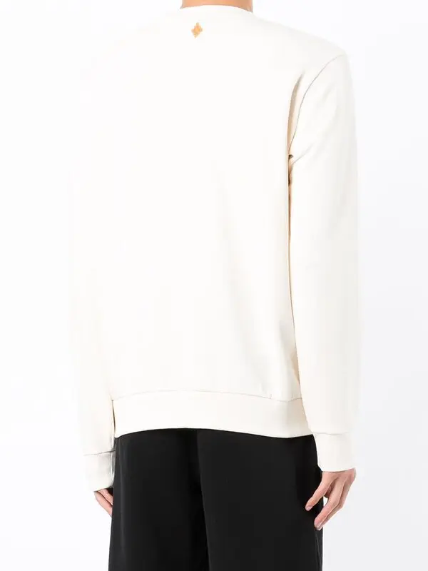 COUNTY OF MILAN Slogan-print Cotton Sweatshirt