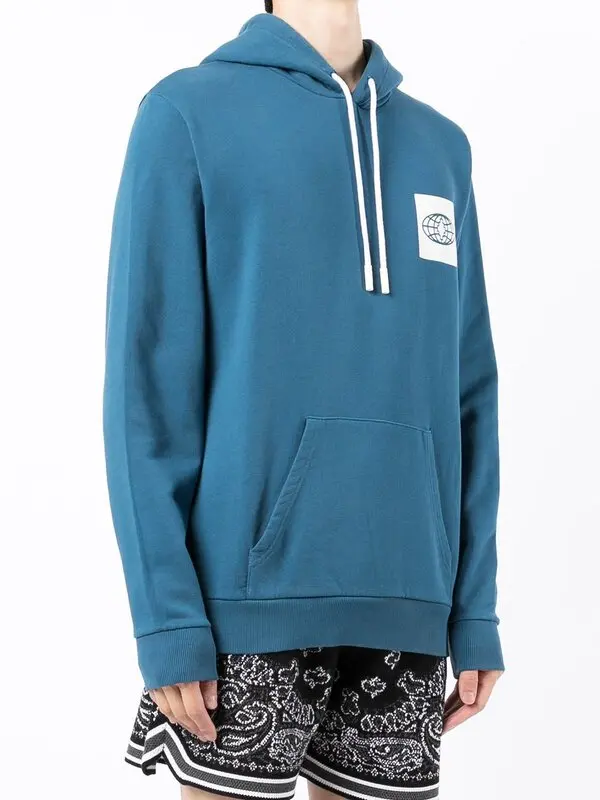 COUNTY OF MILAN Logo-print Drawstring Hoodie