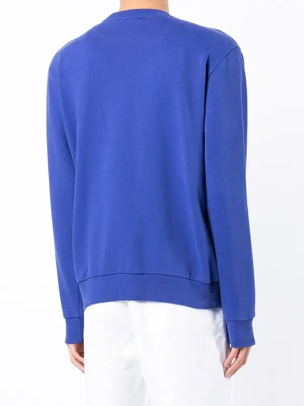 COUNTY OF MILAN Logo-embroidered Cotton Sweatshirt