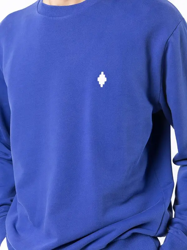 COUNTY OF MILAN Logo-embroidered Cotton Sweatshirt