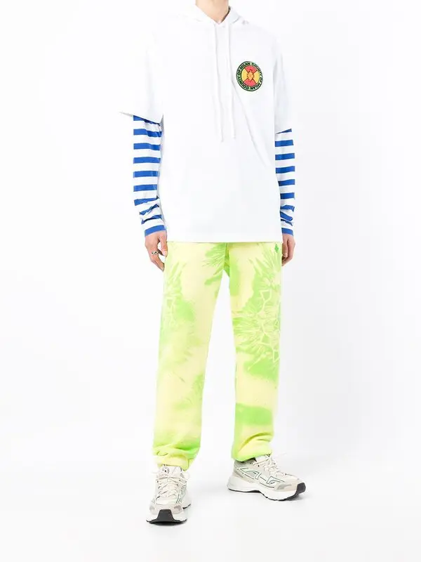 COUNTY OF MILAN Tie-dye Track Pants