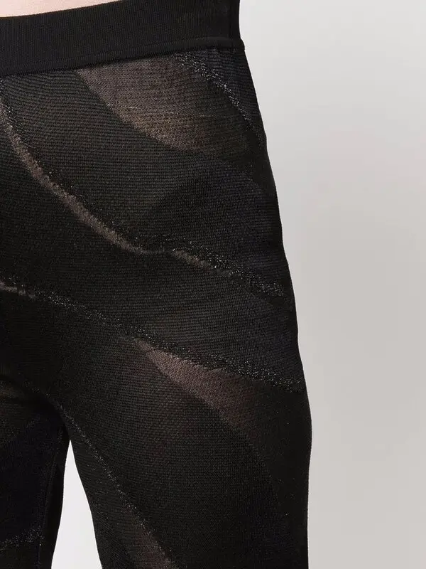 Just Cavalli Chevron-pattern Palazzo Pants