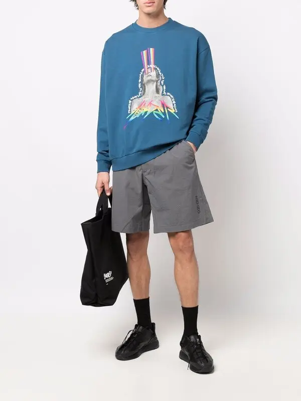 COUNTY OF MILAN Graphic Print Sweatshirt