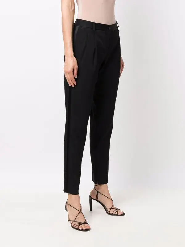 Dolce & Gabbana Tailored Mid-rise Trousers - Black