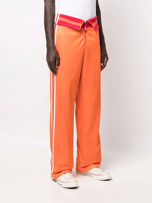 DIESEL® High-waisted Straight-leg Track Pants