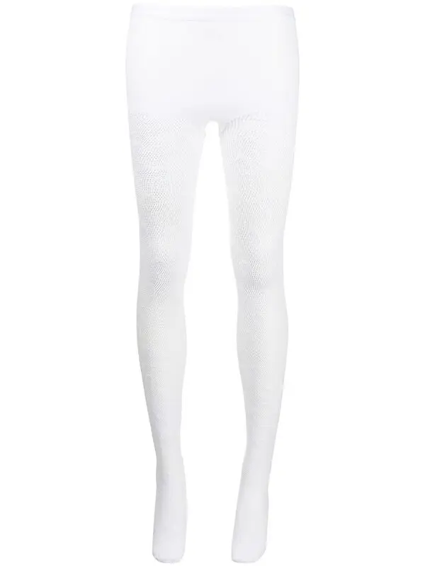 MARINE SERRE Moon Fishnet Tights