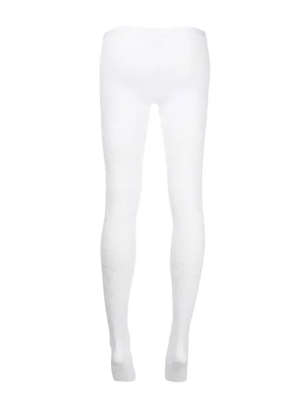 MARINE SERRE Moon Fishnet Tights