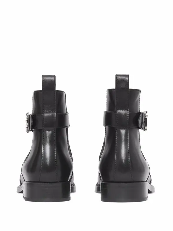 Burberry Luke Monogram-motif Chelsea Boots