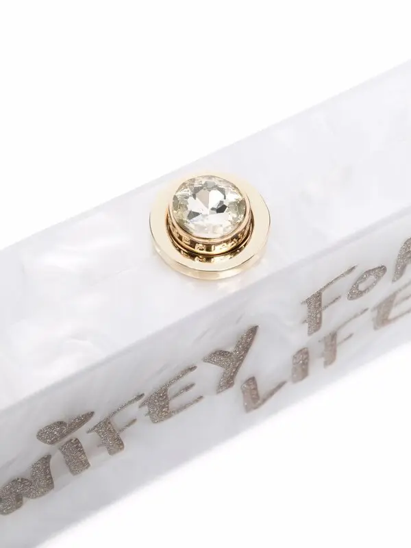 SOPHIA WEBSTER Cleo Wifey Box Clutch