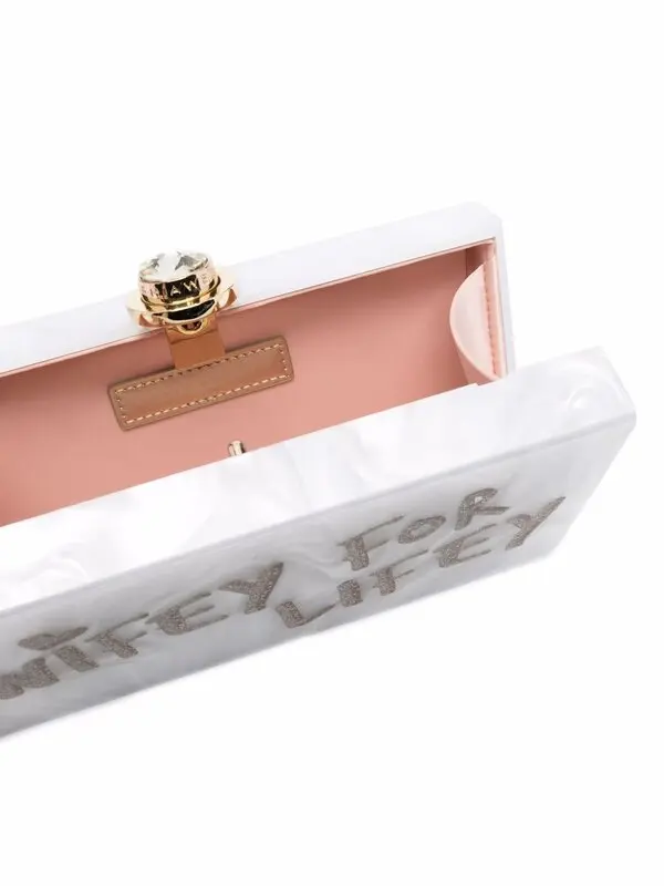 SOPHIA WEBSTER Cleo Wifey Box Clutch