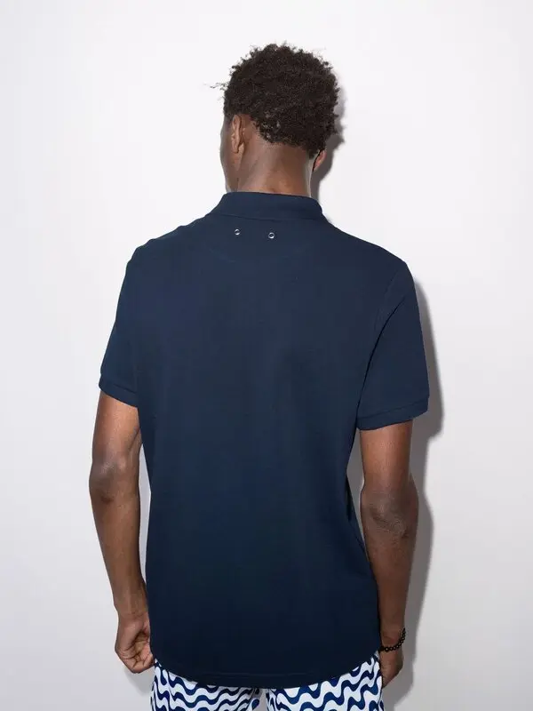 Vilebrequin Palatin Cotton Polo Shirt - Blue