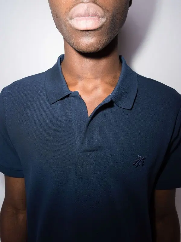 Vilebrequin Palatin Cotton Polo Shirt - Blue