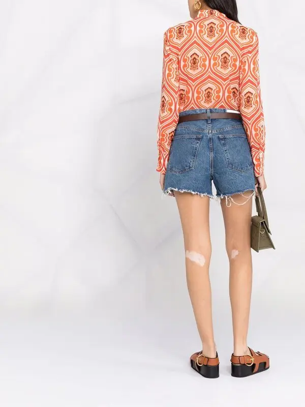 RE/DONE 90s High-waist Denim Shorts