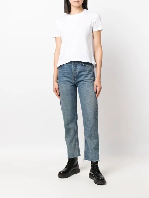 Red Valentino Point D'esprit Panel T-shirt
