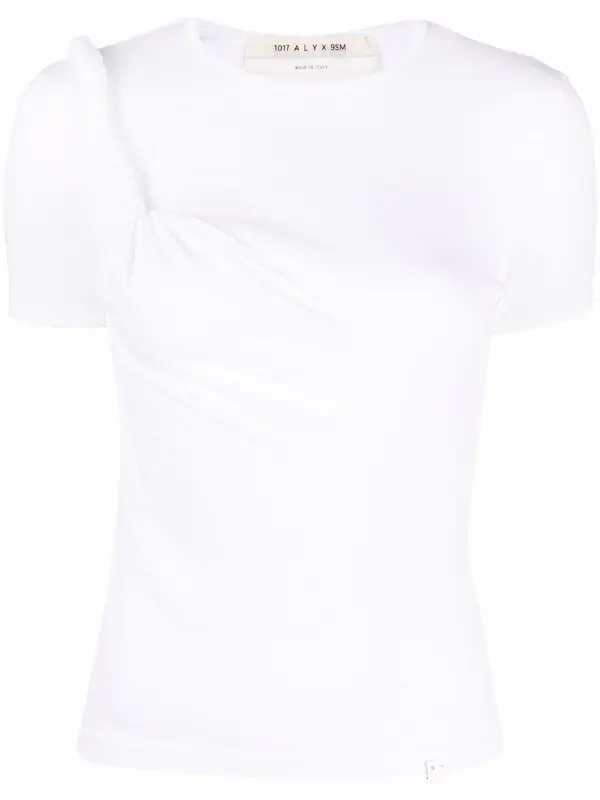 1017 Alyx 9sm Asymmetric Twist T-shirt - White
