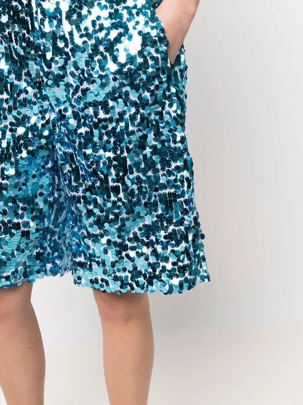 Plan C Sequinned Bermuda Shorts
