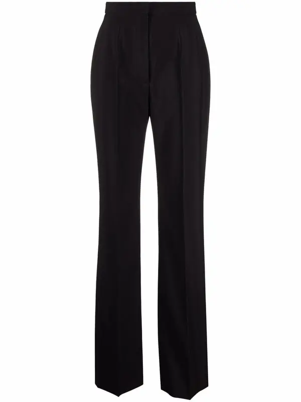 Alexander McQueen High-waisted Tailored Wool Trousers