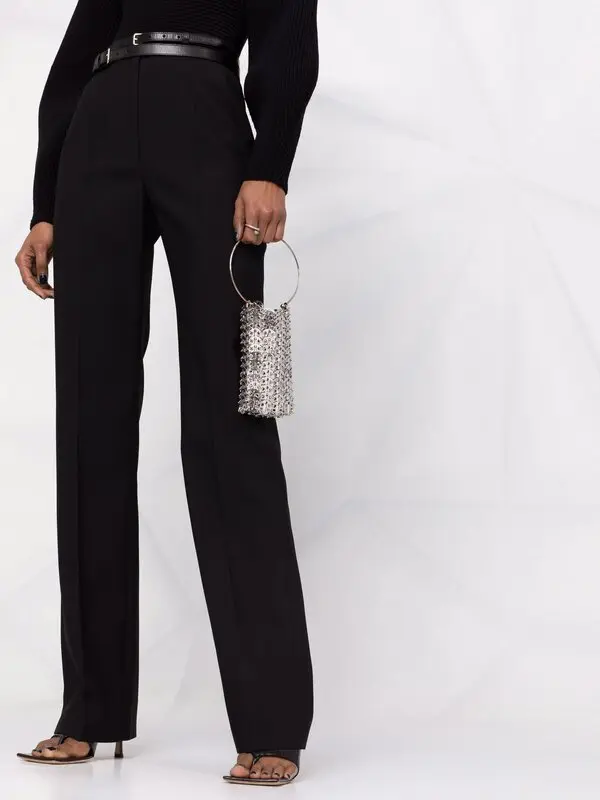 Alexander McQueen High-waisted Tailored Wool Trousers