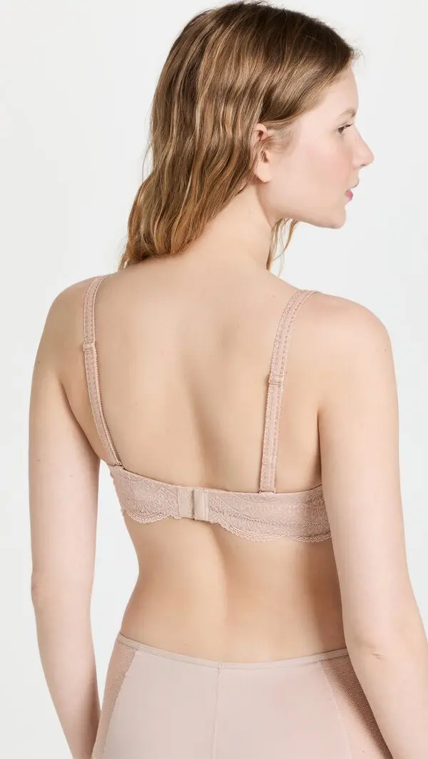 Simone Perele Karma Strapless Plunge Bra - Peau Rose