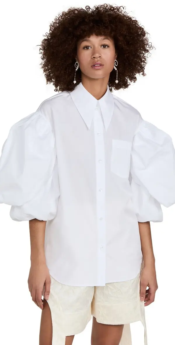Simone Rocha Layered Signature Sleeve Shirt