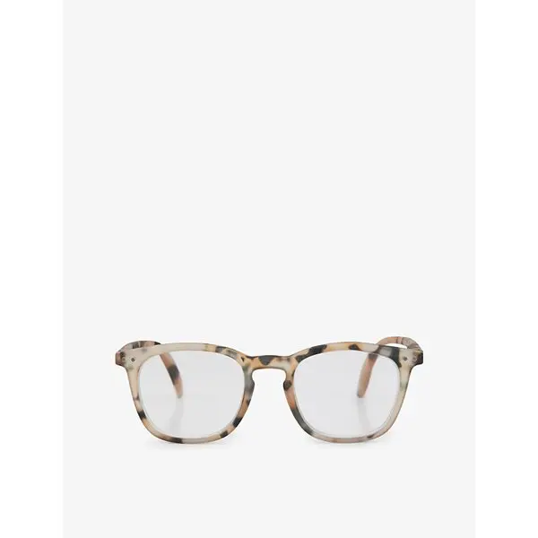 IZIPIZI E Square-frame Reading Glasses - Light Tortoise