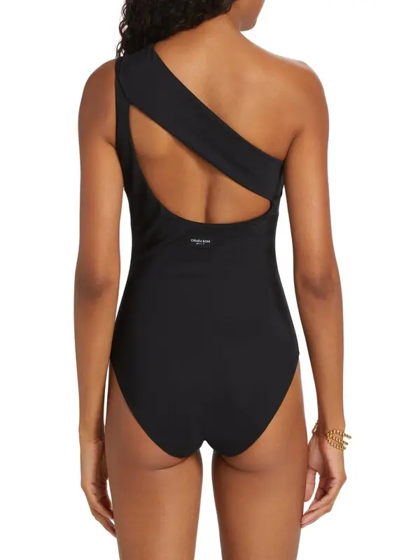 Chiara Boni La Petite Robe Conception Cut-out One-piece Swimsuit - Black