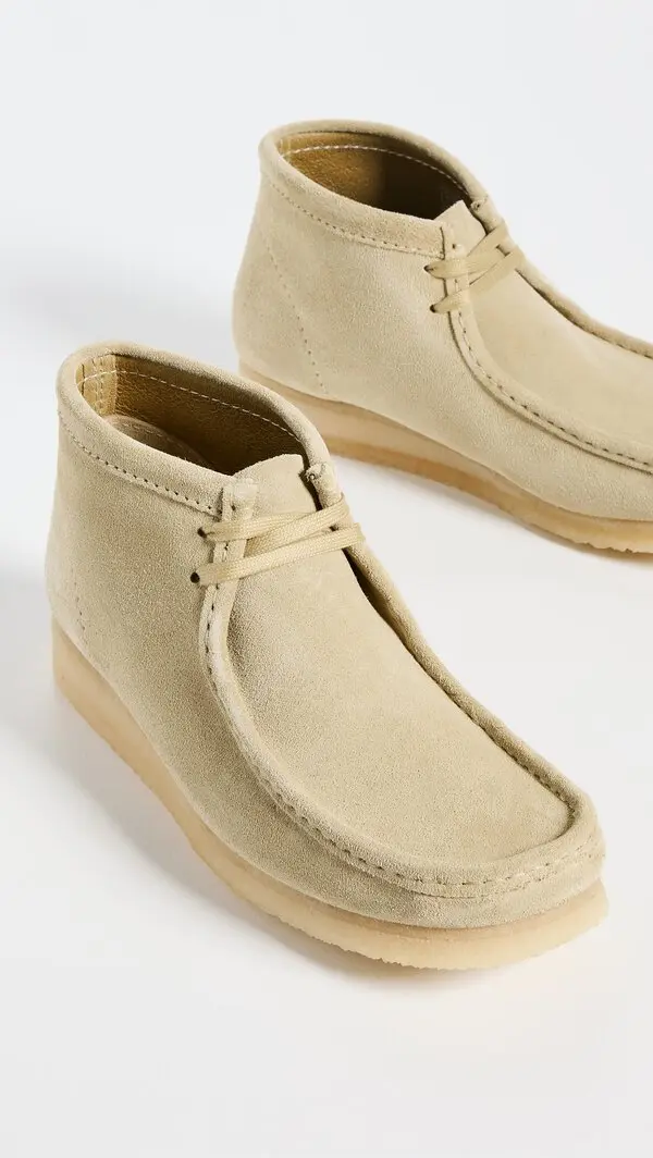 Clarks Suede Wallabee Boots