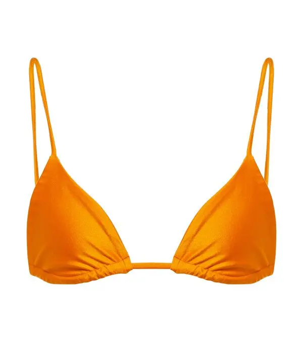 Jade Swim Via Bikini Top - Orange