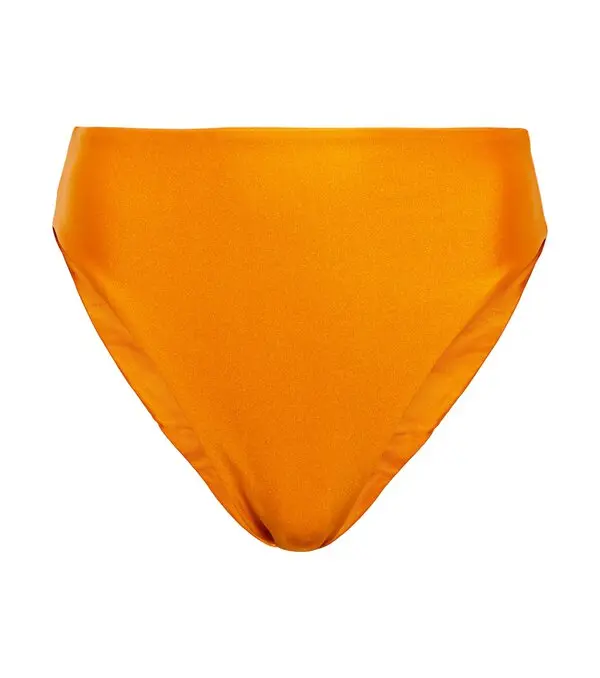 Jade Swim Incline High-rise Bikini Bottoms - Orange