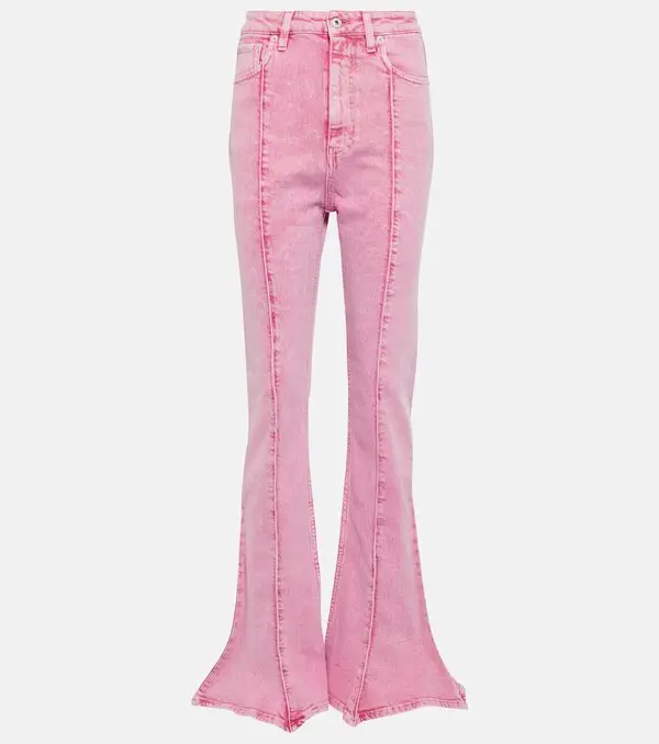Y/project Printed Maxi Dress - Pink