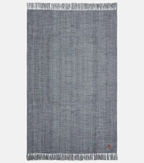 Loro Piana Virgin Wool Blanket - Blue