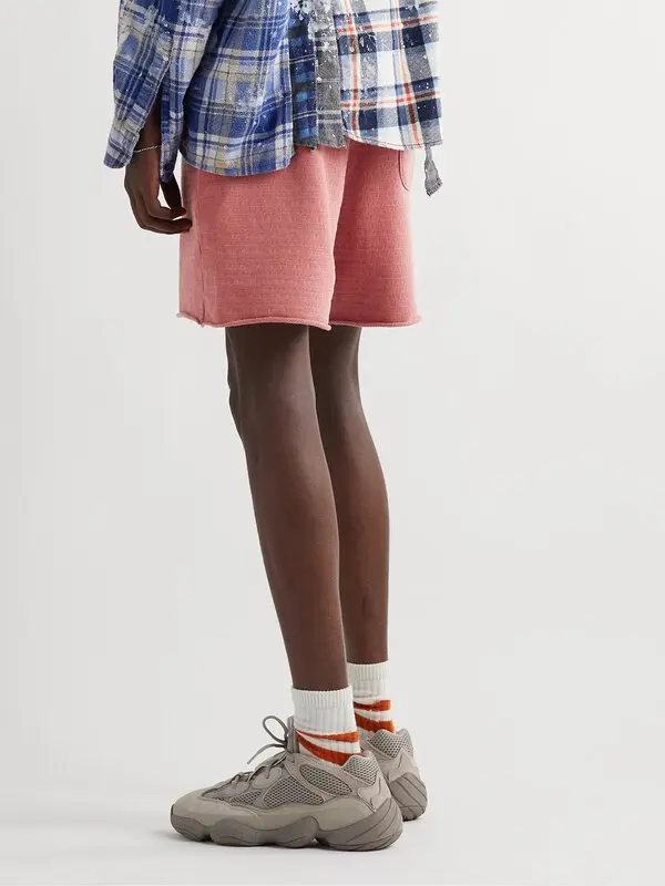 John Elliott Wide-leg Cotton-blend Jacquard Shorts Xs