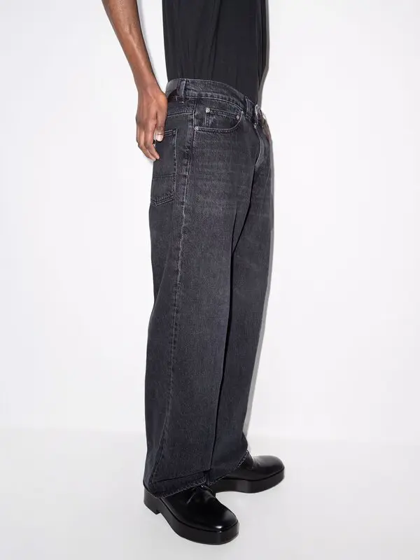 Our Legacy Third Cut Straight-leg Jeans - Grey