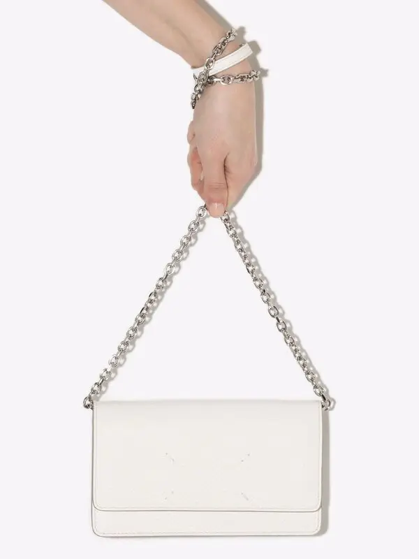 MAISON MARGIELA Four-stitch Leather Clutch