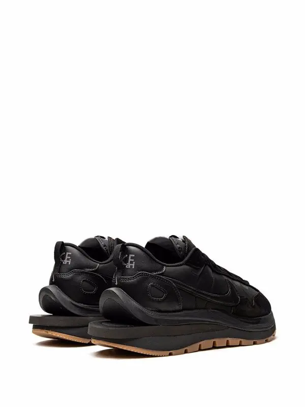 Nike X Sacai Vaporwaffle Off Noir Sneakers - Black