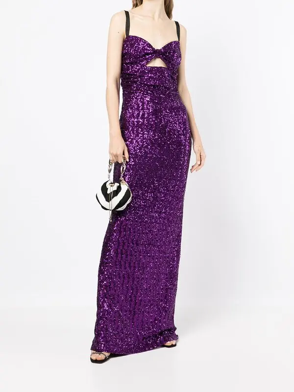 Dolce & Gabbana Sequinned Evening Dress
