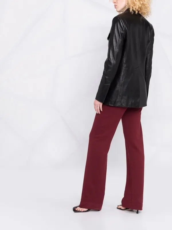 Proenza Schouler Single-breasted Leather Blazer