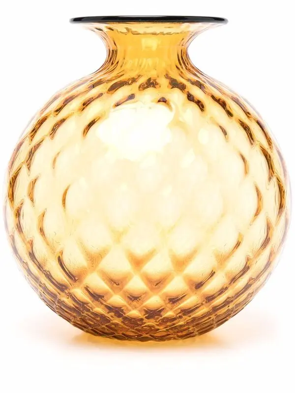 VENINI Monofiori Balloton Vase - Yellow