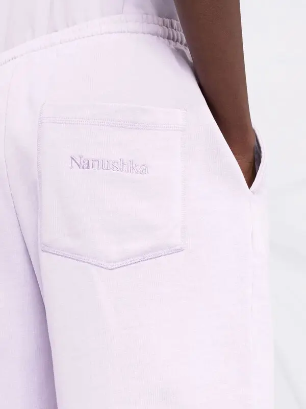 Nanushka Drawstring Organic Cotton Shorts