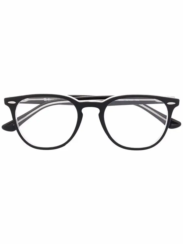 Ray-ban Square-frame Glasses - Black
