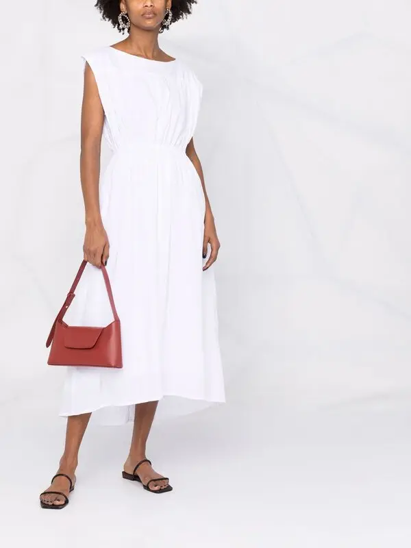 TOTEME Asymmetric Midi Dress