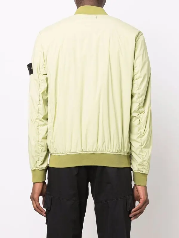 Stone Island Compass-patch Zip-up Jacket