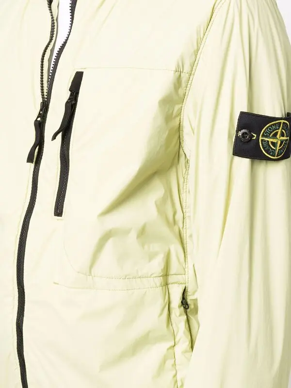 Stone Island Compass-patch Zip-up Jacket
