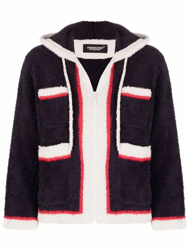 Undercover Stripe-trim Hooded Jacket