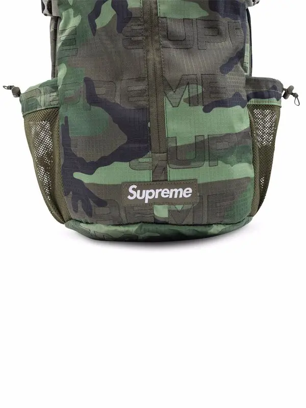 Supreme Camouflage-print Backpack