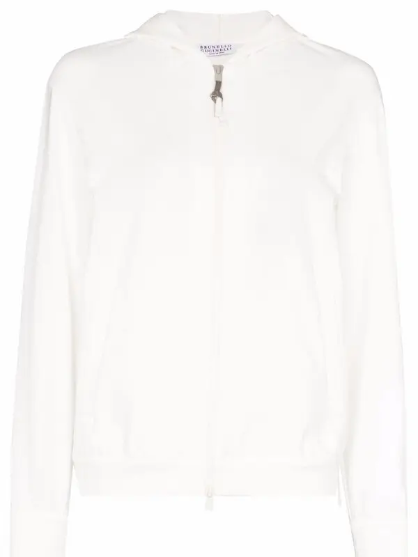 Brunello Cucinelli Two-way Zip-up Hoodie