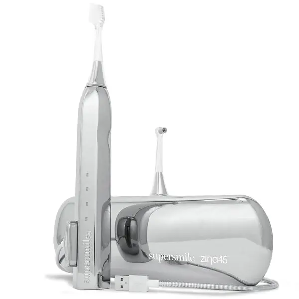 SUPERSMILE Zina45 Sonic Pulse Toothbrushsilver Chrome - One-color