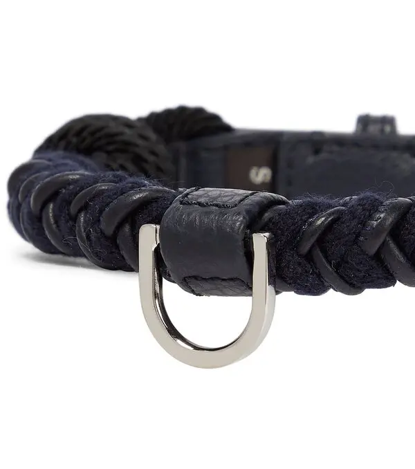 Loro Piana Leather Dog Collar