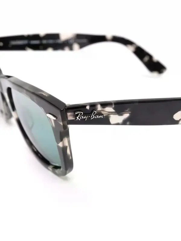 Ray-ban Tortoiseshell Wayfarer Sunglasses - Green